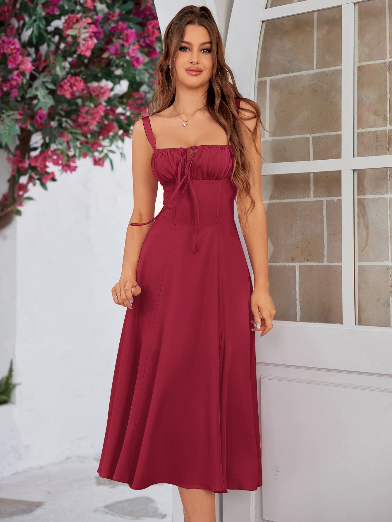 CIAANA Flowy Corset Sun Dress – Courecrop